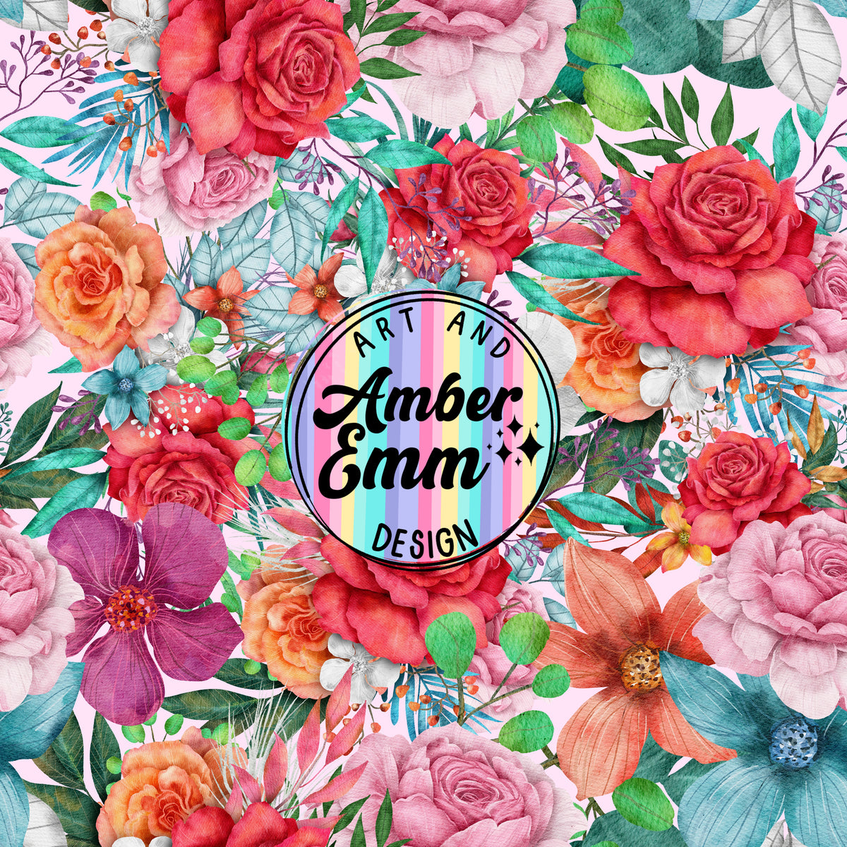 Floral Fantasy – Amber Emm Art